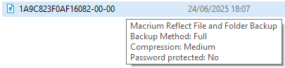 Macrium Windows Explorer Shell Integration